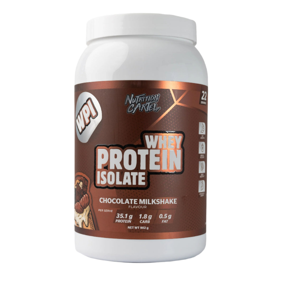Nutrition Cartel WPI - Chocolate – Fitness Cartel Apparel