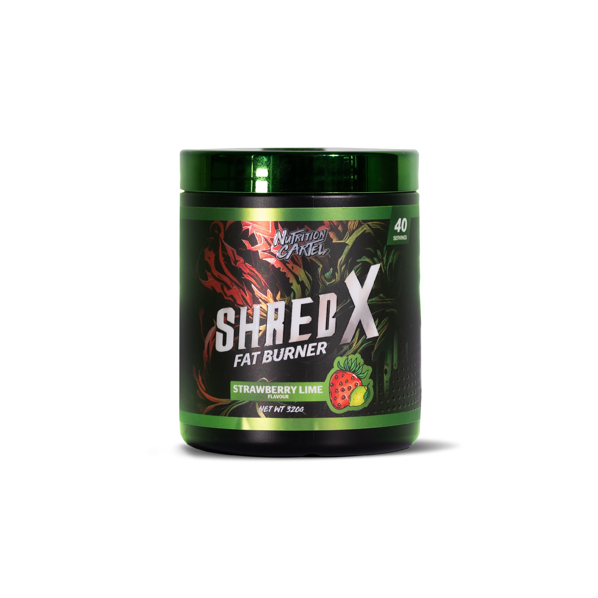 Nutrition Cartel Shred X Strawberry Lime – Fitness Cartel Apparel